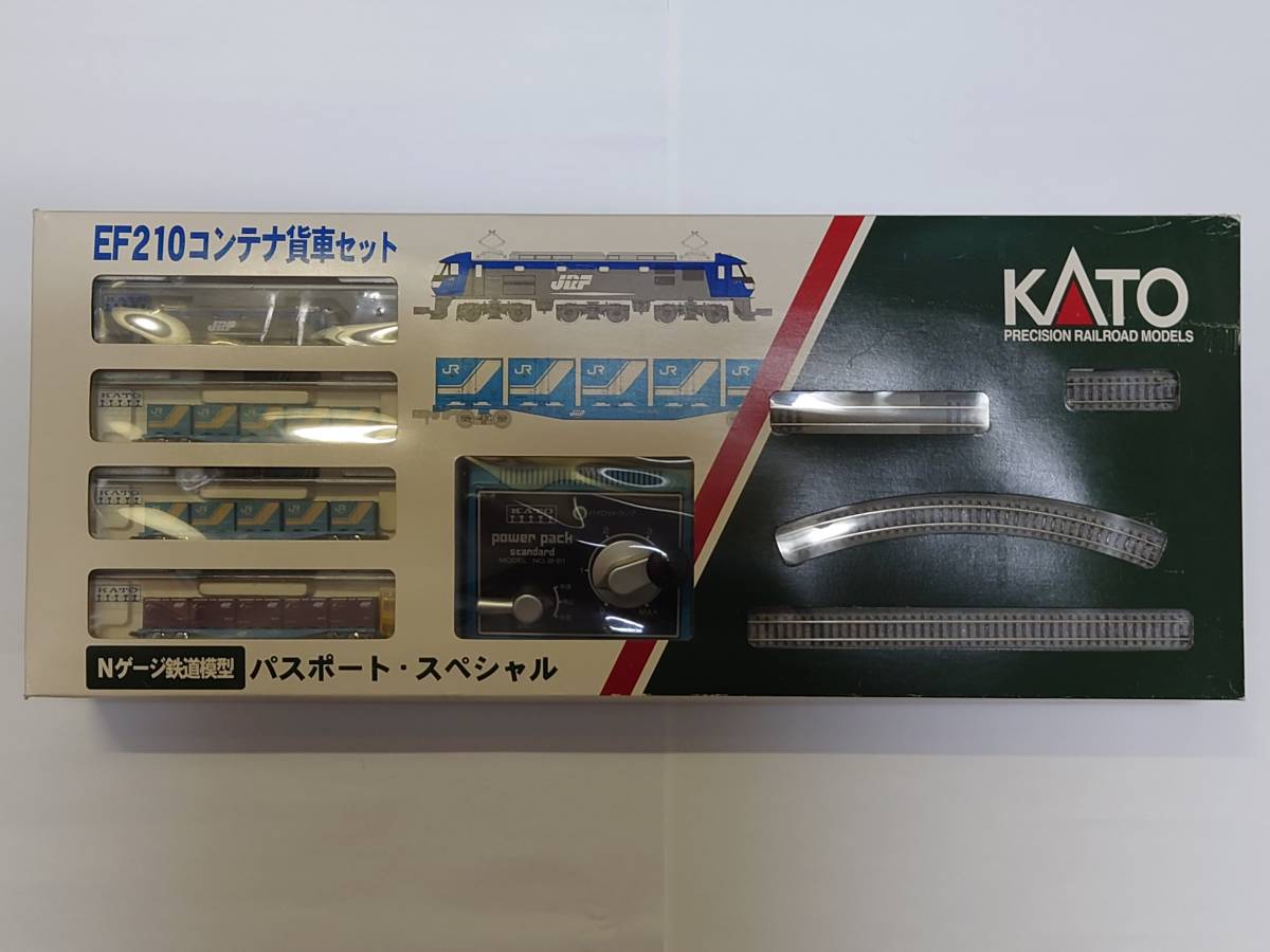 【目立った傷や汚れなし】KATO 10-013 パスポート・スペシャル EF210コンテナ貨車セットの落札情報詳細 - Yahoo ...