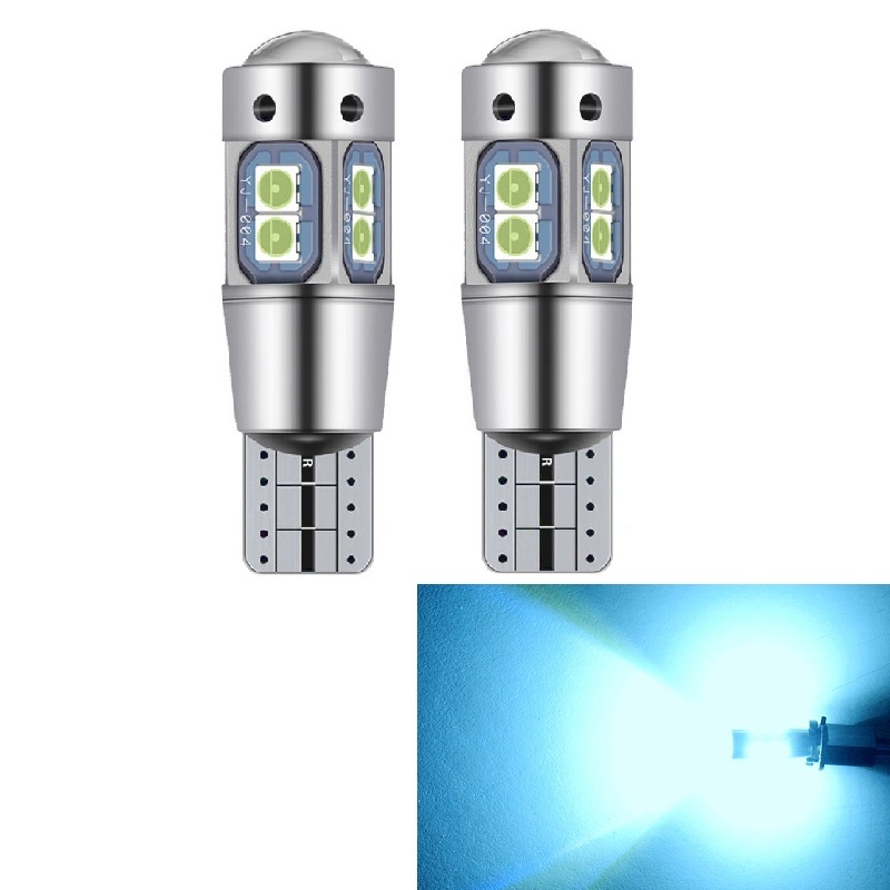 【未使用】[2個セット] 爆光 T10/T16 LED キャンセラー内蔵 無極性 アイスブルー 水色 12V/24V 共用 【送料無料】の落札情報詳細 - Yahoo!オークション落札価格検索 ...