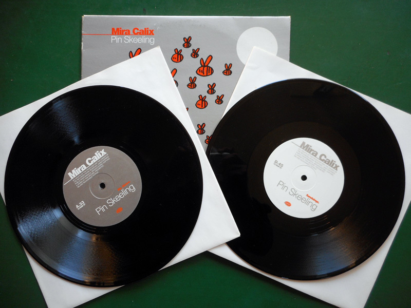 【目立った傷や汚れなし】【10'' x 2】MIRA CALIX - Pin Skeeling【1998年Warp/Boards Of ...