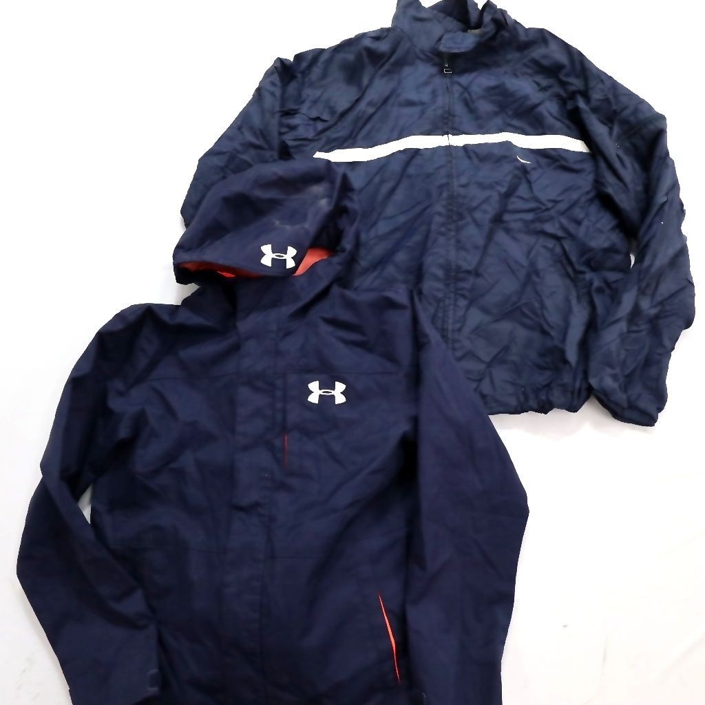 【やや傷や汚れあり】 スポブラMIX ジャケット set アディダス ナイキ 他 (メンズM) 9枚セット まとめ売り 古着卸 1円スタート ...