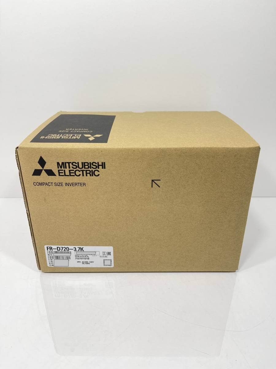 【未使用】FR-D720-3.7K 2022年製 三菱 簡単・小形 FREQROL-D700シリーズ 三相200V 31-025 の落札情報詳細| ヤフオク落札価格情報 オークフリー