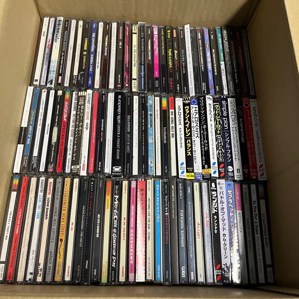 【傷や汚れあり】ロック ハードロック メタル ヘビメタ HM HR 洋楽 まとめ CD 約130枚 100サイズ 1箱 転売 転売用 希少盤 あり の落札情報詳細 - ヤフオク落札価格情報 ...