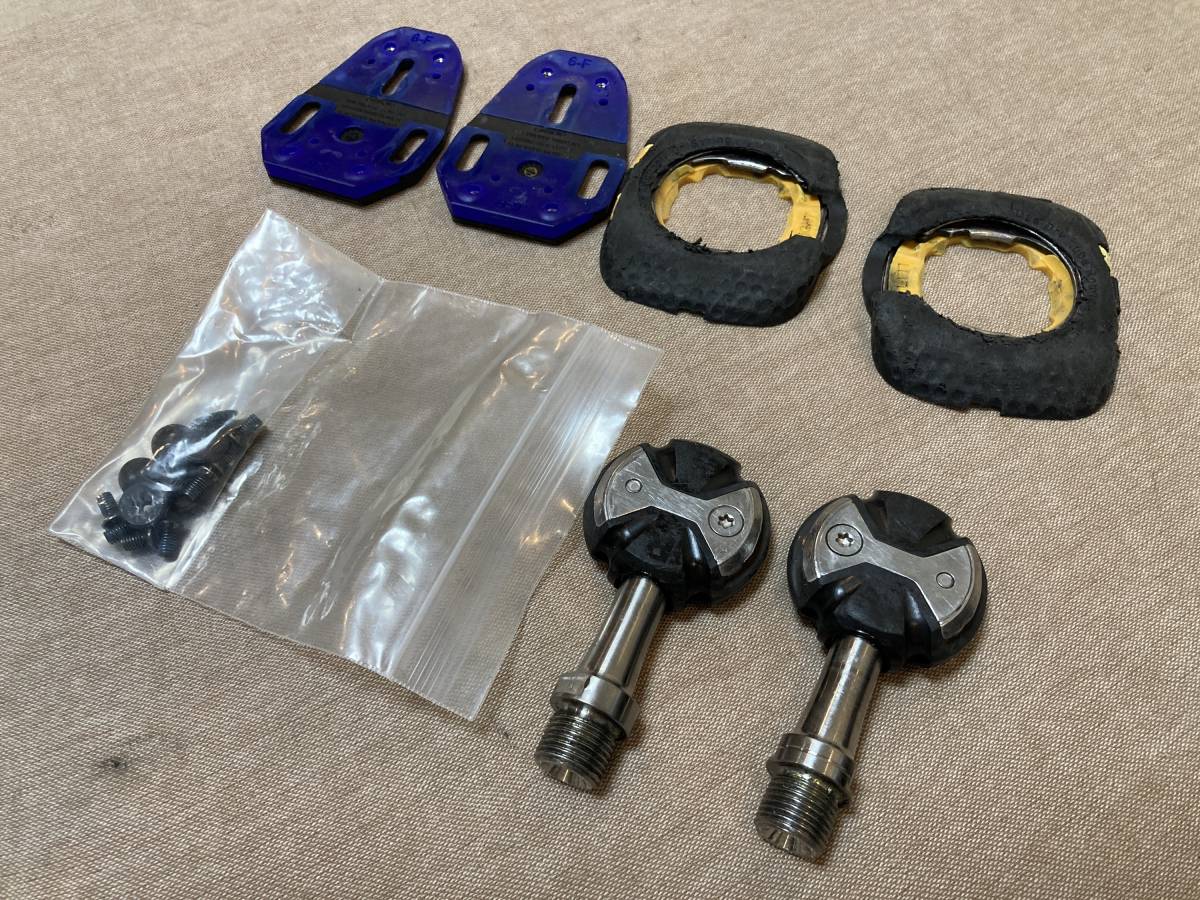 【やや傷や汚れあり】【中古品】SPEEDPLAY（スピードプレイ）ZERO TITANIUM（ゼロ チタン）クリート付の落札情報詳細 - ヤフオク落札価格検索 オークフリー