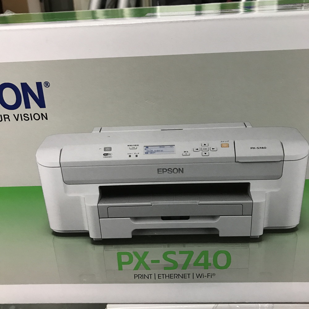 【未使用】 エプソン(EPSON)PX-S740 ビジネスインクジェットプリンター A4対応 2022年製 未使用品(u0120_4_30)の ...