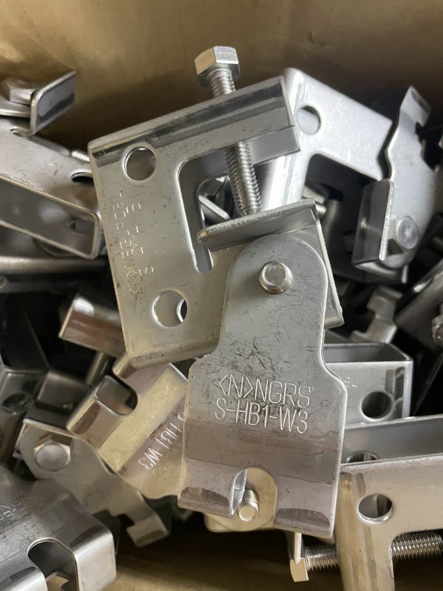 【未使用】新品未使用 B ネグロス電工 SUS製 ステンレス製 吊り金具 S-HB1-W3 25個 吊りボルト支持金具 ビームクランプの落札情報詳細 - Yahoo!オークション落札価格検索 ...