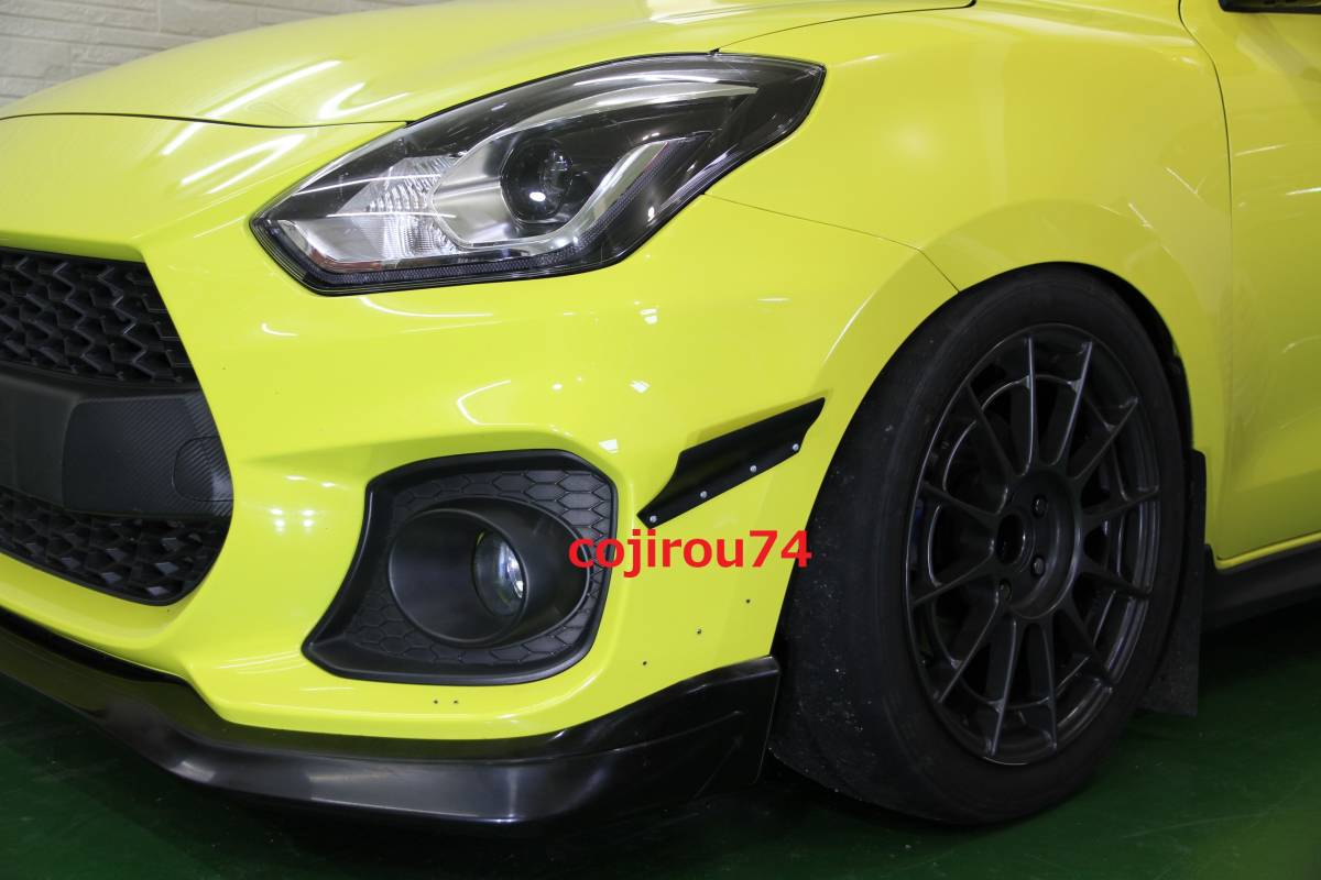 【未使用】模造品にご注意! カーボン カナード 二段 zc33 s スイフト スポーツ スイスポ swift k14c suzuki バンパーカナード スポイラー ウイングの落札情報詳細 ...