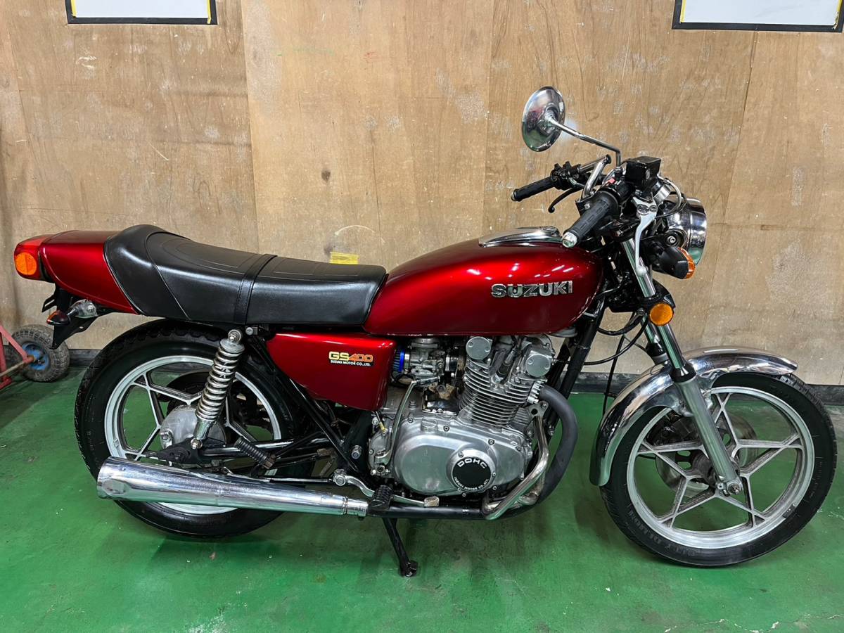 【やや傷や汚れあり】GS400 超絶大人気GS400!! 車体の状態最高に良い希少な車両です!! スズキ SUZUKI GS750 ...