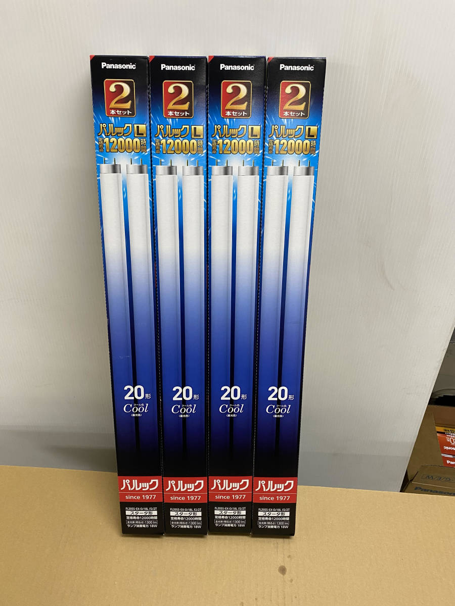 【未使用】【未使用】Panasonic パルックL 20形 Cool 昼光色 スターター形 2本入り 4個 FL20SS/EX-D/18L F2/2Tの落札情報詳細 - Yahoo ...