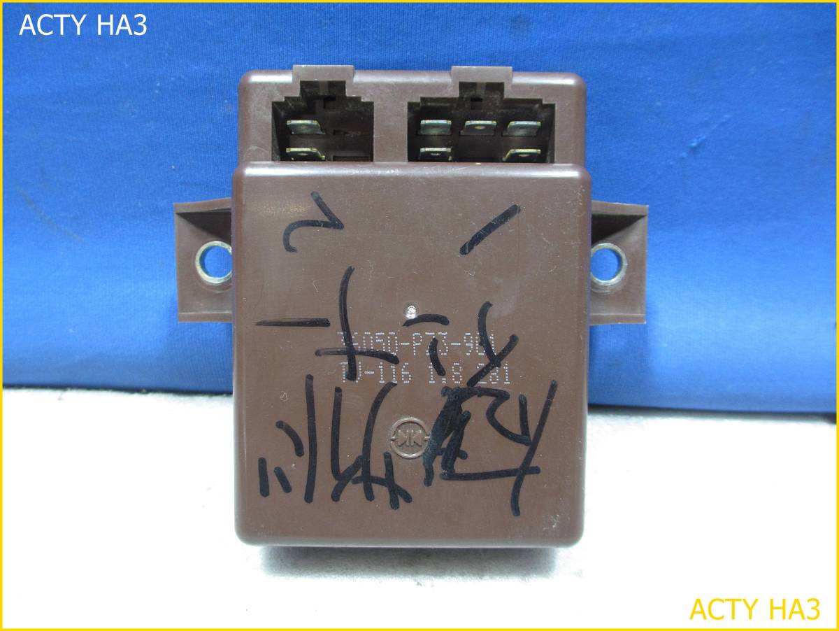 【傷や汚れあり】ホンダ HH3 HH4 HA3 HA4 アクティ 純正 キャブレターコントロール スローカットユニット 36050-PZ3 ...