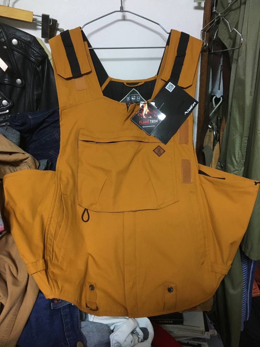【未使用】2302新品WORKMANワークマンFLAME-TECHフレームテック アウトドアOUTDOORワークWORKベストLフレームイエローBIGビッグCAMPキャンプたき火の落札情報詳細 ...