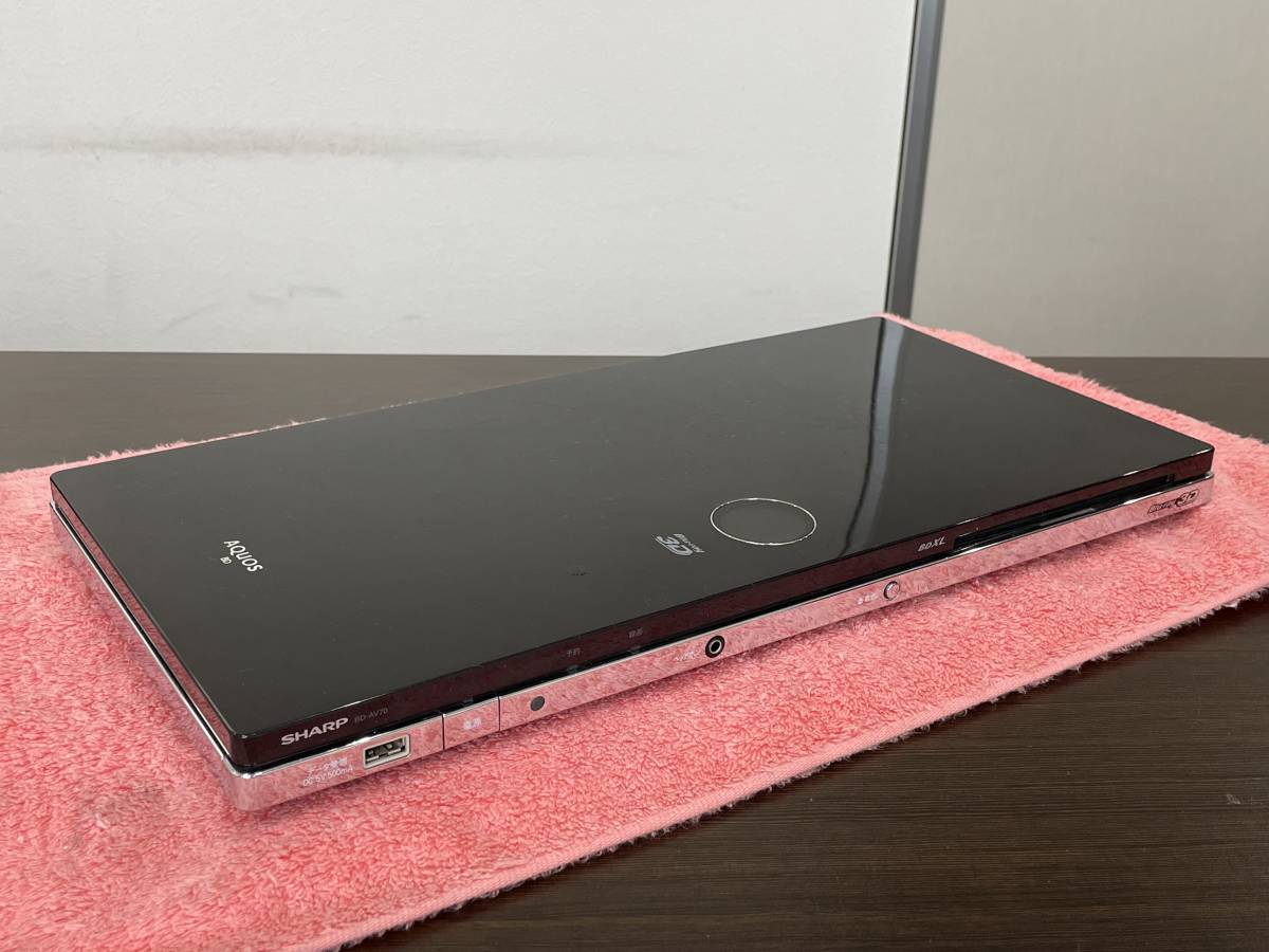 【傷や汚れあり】★【ブルーレイディスクレコーダー 本体のみ】SHARP(シャープ) AQUOS(アクオス) 薄型BDレコーダー BD-AV70★ジャンク品の落札情報詳細 - ヤフオク落札価格 ...