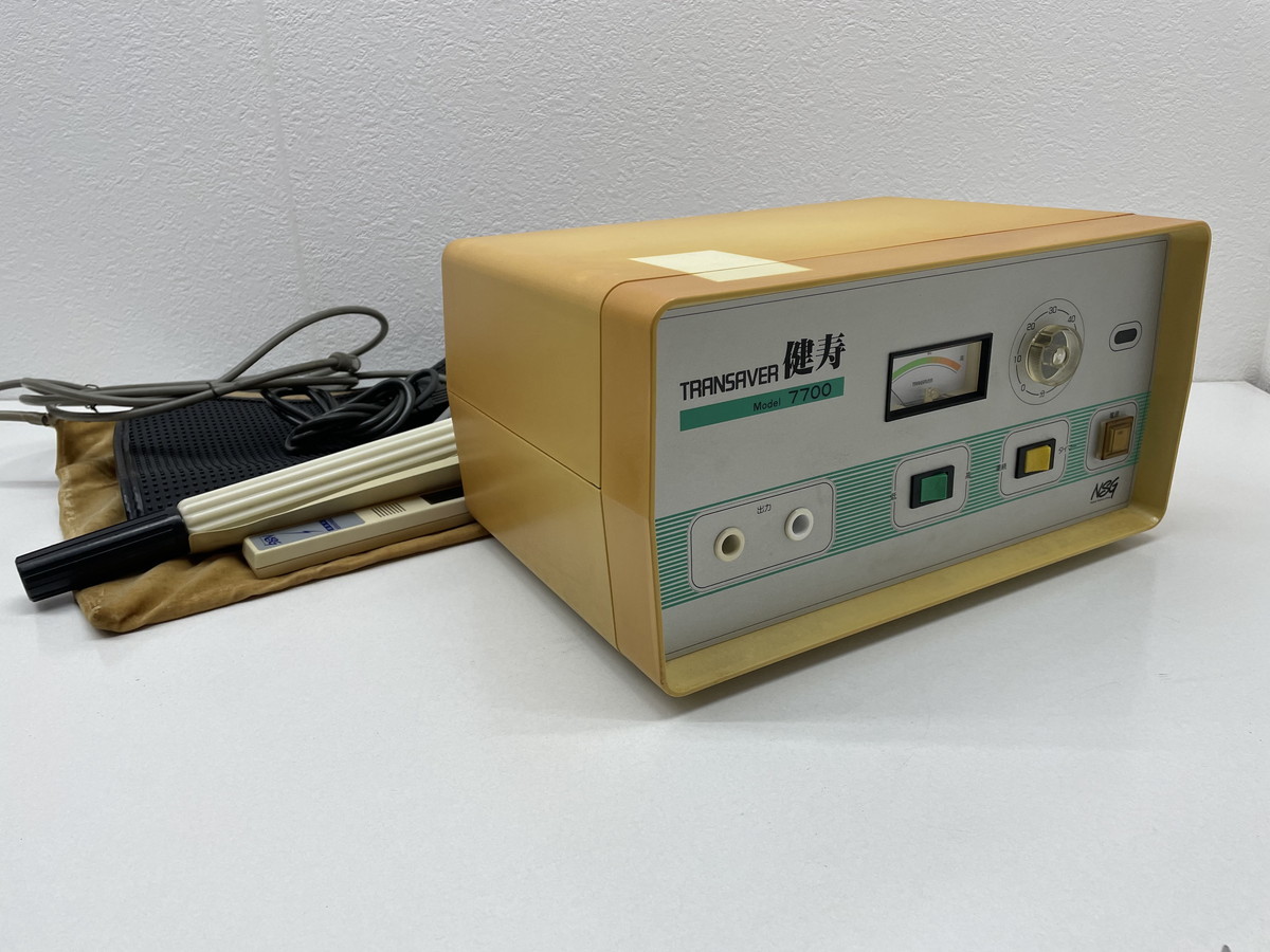 【傷や汚れあり】営FU662-120 【通電確認済み】 日東金属工業株式会社 NSG トランセイバー 健寿 TRANSAVER 9000 家庭 ...