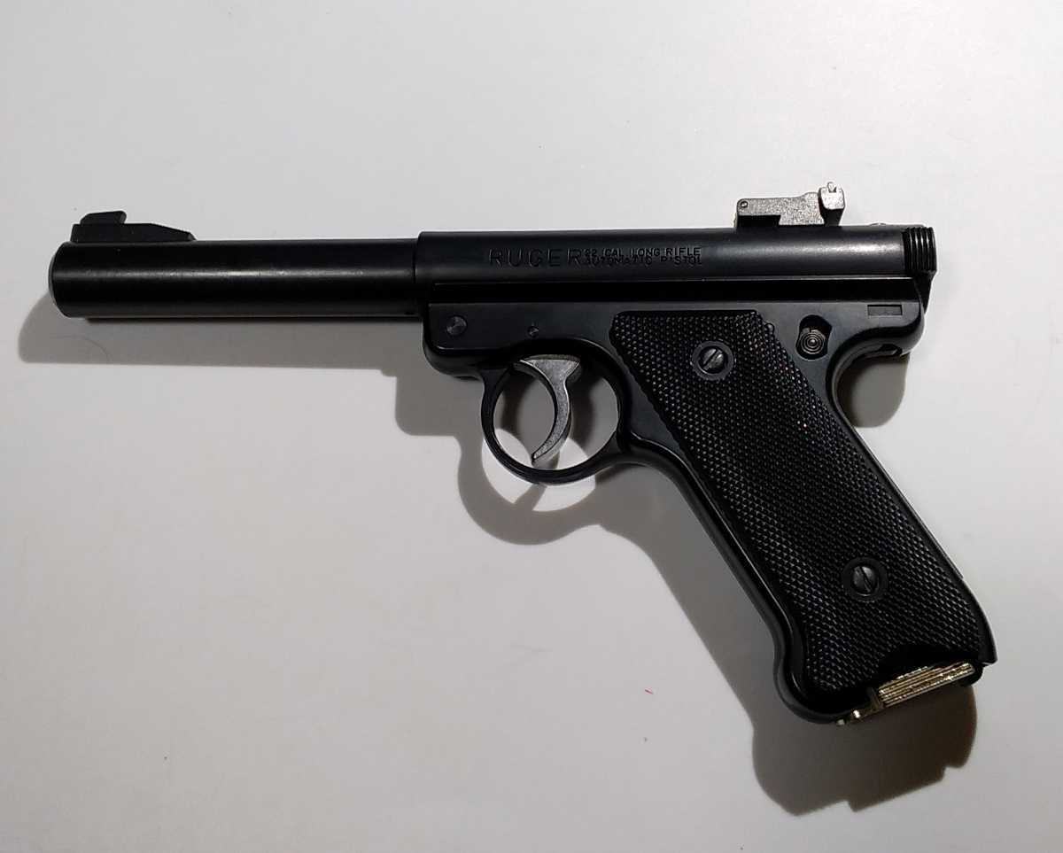 【傷や汚れあり】マルシン ルガー RUGER 22 CAL LONG RIFLE AUTOMATIC PISTOL ガスガン ロングライフル ...