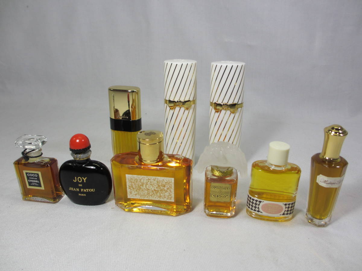 【未使用に近い】Z43 【送料無料】【未使用】 香水など9本まとめて CHANEL/COTY/JEAN PATOU JOY/Christian ...