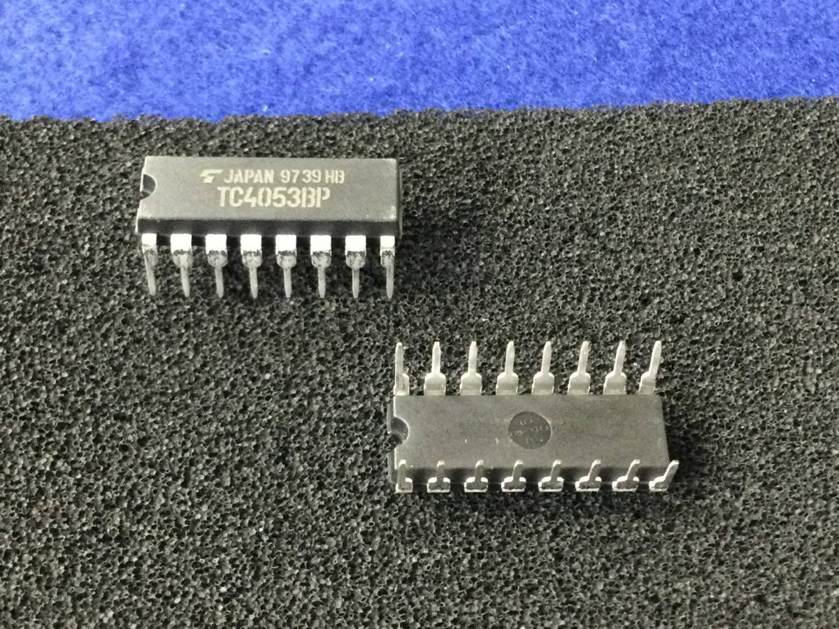 【未使用】TC4053BP【即決即納】東芝 [108TpK/292612M] Toshiba Triple 2-Channel ...