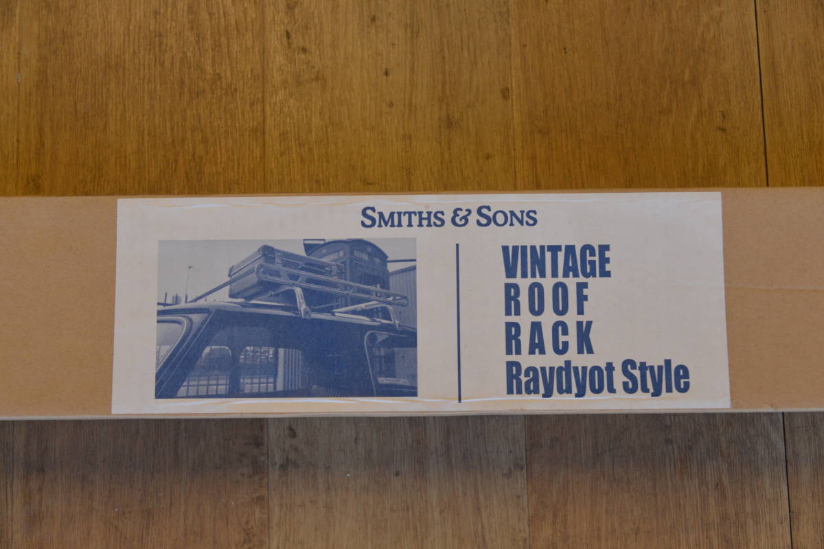 【未使用】SMITHS＆SONS VINTAGE ROOF RACK Raydyot Style ローバーミニ 英国車 レイヨット ルーフ ...