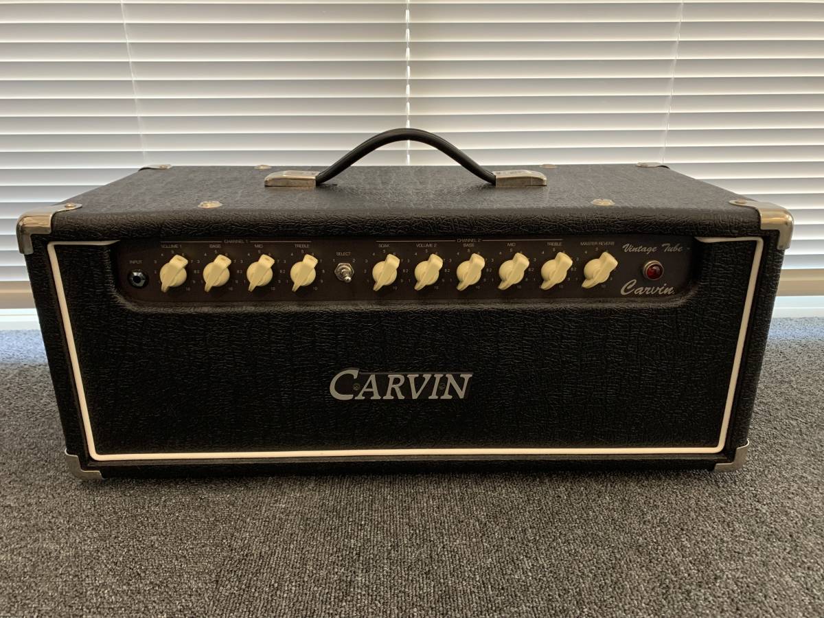 【傷や汚れあり】CARVIN V3M 真空管 ギターアンプヘッド ジャンクの落札情報詳細 - ヤフオク落札価格検索 オークフリー
