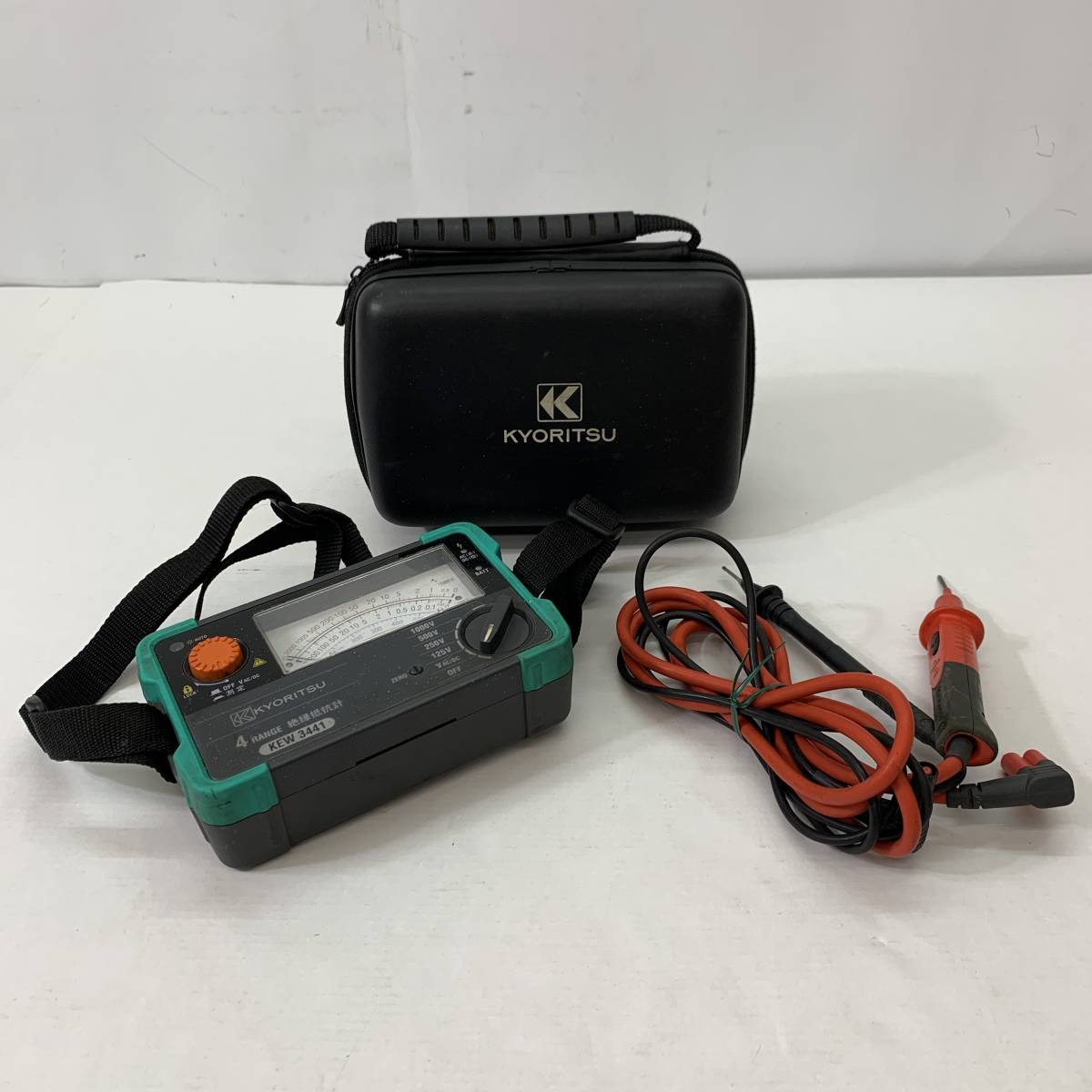 【傷や汚れあり】【共立/KYORITSU】絶縁抵抗計 *3144A* 中古品の落札情報詳細 - ヤフオク落札価格検索 オークフリー