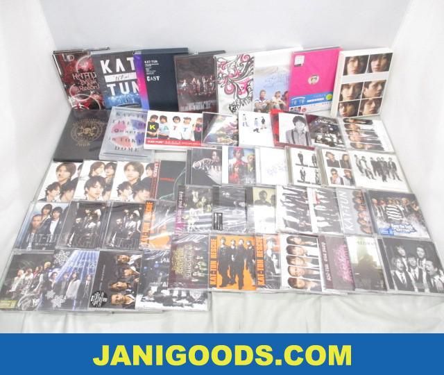 【やや傷や汚れあり】KAT-TUN CD/DVDセット LIVE TOUR 2018 CAST/10TH ANNIVERSARY LIVE TOUR "10Ks!"/LIVE TOUR ...