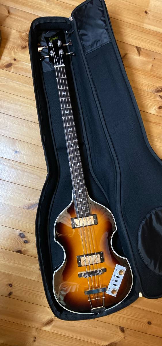 【目立った傷や汚れなし】バイオリンベース GRECO VB-90 美品★の落札情報詳細 - Yahoo!オークション落札価格検索 オークフリー