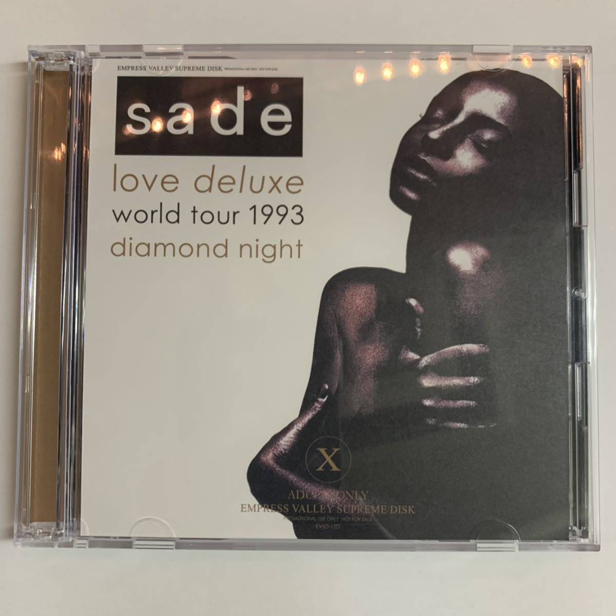 【未使用】Sade / Diamond Night - Love Deluxe world tour 1993 2CD empress ...