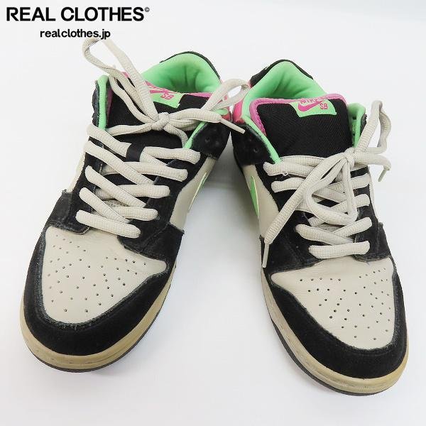【全体的に状態が悪い】【観賞用】NIKE/ナイキ DUNK LOW PRO SB MAGNET LIGHT POISON GREEN/ダンク ...