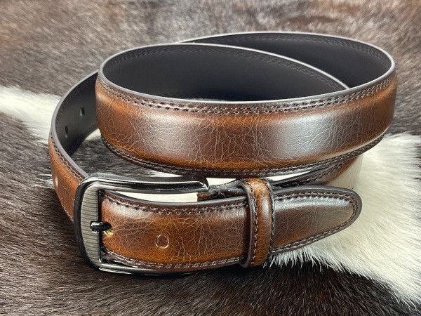 【未使用】skystore CB-433A.本革.ダークブラウン シンプル オーソドックス 38mm 太レザーベルト ビジネス/カジュアルの落札情報詳細 - ヤフオク落札価格検索 オークフリー