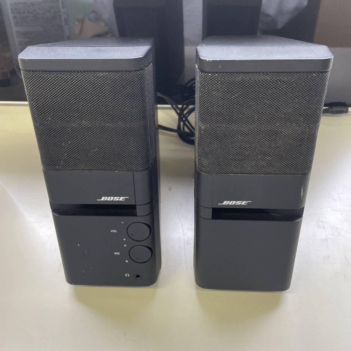 【やや傷や汚れあり】一円 Bose(ボーズ)スピーカー Mediamate Computer Speaker メディアコンピュータースピーカー