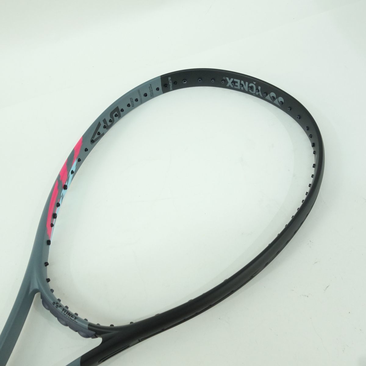 【未使用】116 【未使用】YONEX ヨネックス VOLTRAGE5V ボルトレイジ5V VR5V 244 グレー/ブラック UL1 ソフトテニス ラケット フレームの落札情報詳細 ...