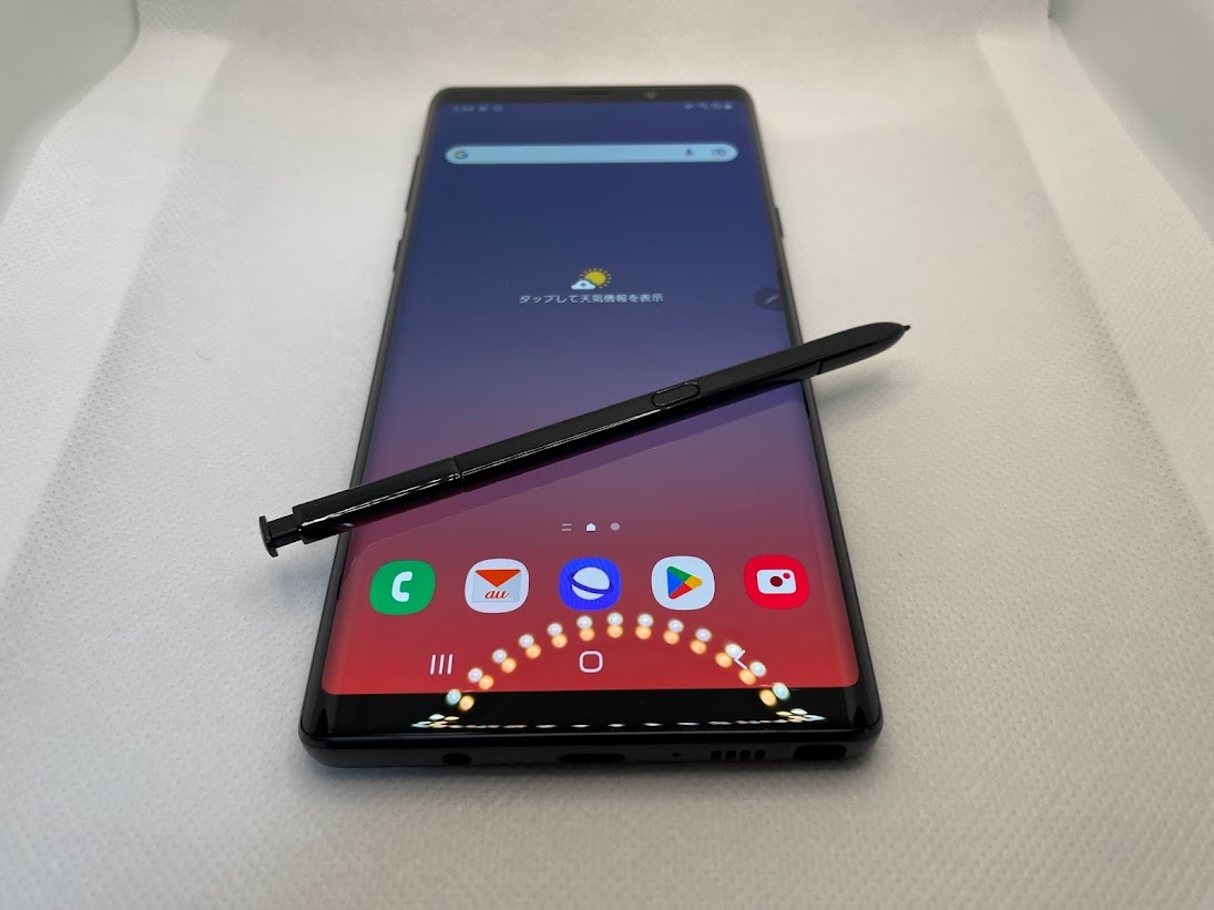 【目立った傷や汚れなし】Galaxy Note9 6GB/128GB Android10 4000mAh 6.4inch(1440×2960dot) SD 845/ au SCV40の落札情報 ...