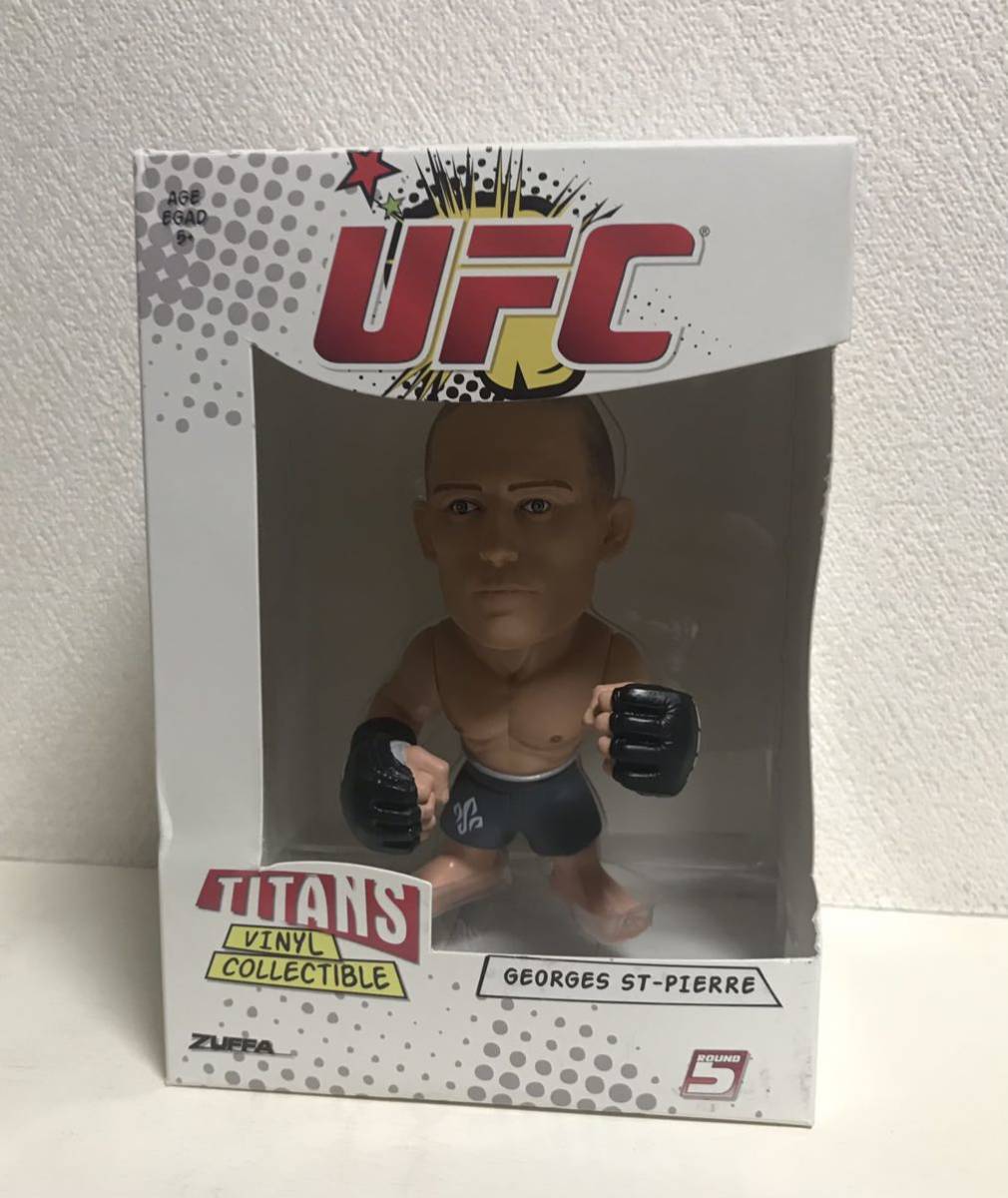 【やや傷や汚れあり】UFC TITANS VINYL COLLECTIBLE Georges St Pierre ジョルジュ サンピエール ...
