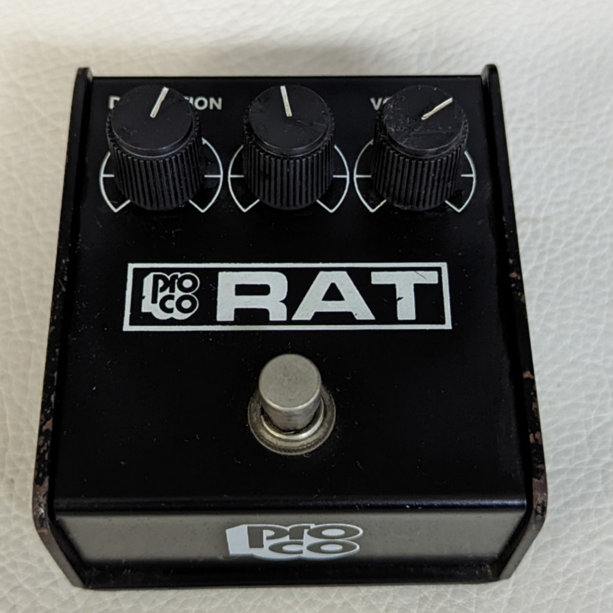 【やや傷や汚れあり】★お宝ヴィンテージ★proco RAT 89年製 USA製 PROCO プロコ RAT モトローラオペアンプ LM308N ...