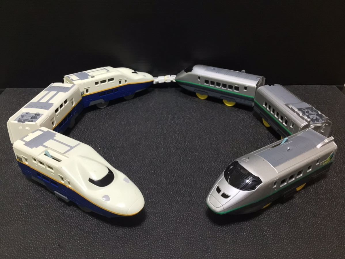 【傷や汚れあり】プラレール 車両 大量 E4系 新幹線 MAX E3系 新幹線 つばさ 連結セット 2車種動力車の落札情報詳細 - ヤフオク落札価格検索 オークフリー