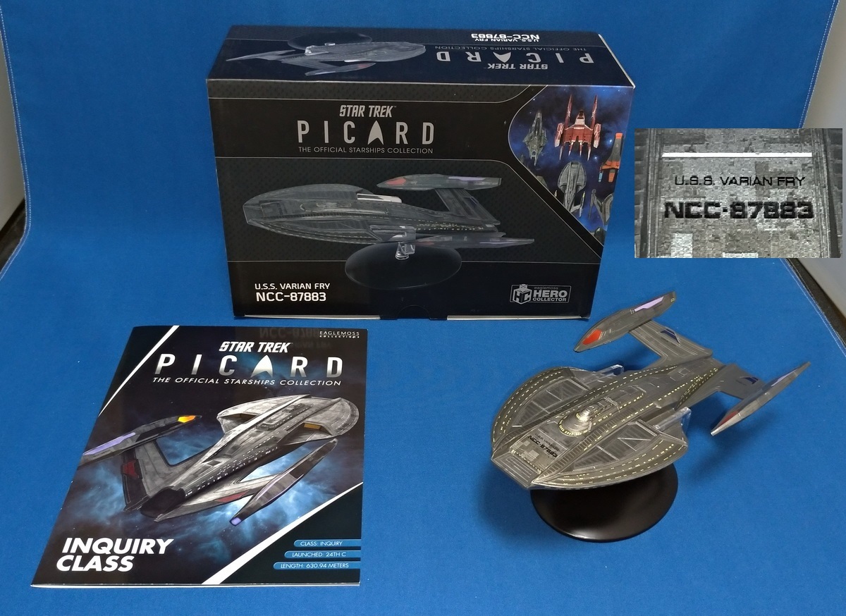【目立った傷や汚れなし】Extremely rare!☆USS ヴァリアン・フライ / USS Varian Fry NCC-87883 ...