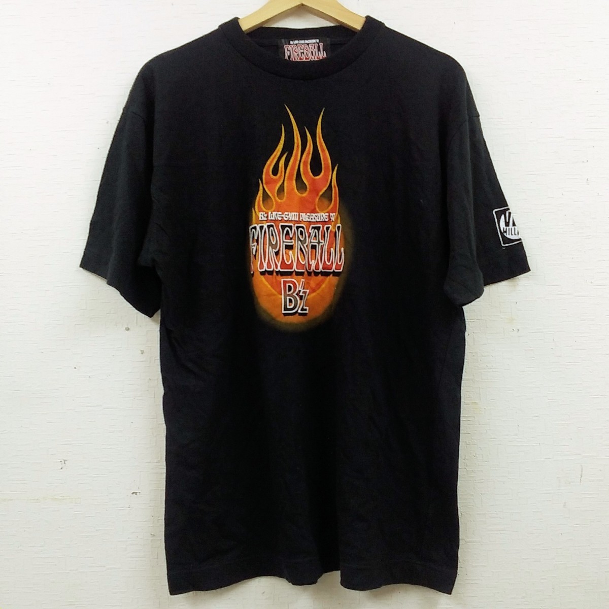 【目立った傷や汚れなし】希少/B'z/LIVE GYM PLEASURE ’97/FIREBALL/半袖/ライブ/ツアー/Tシャツ(L ...