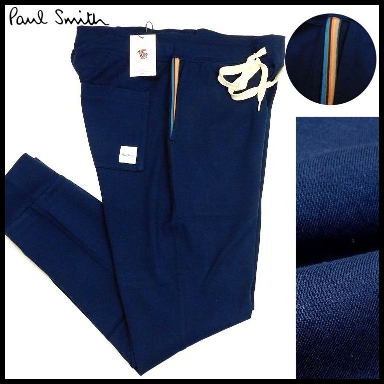 【未使用】B1973 新品 1円～ 正規品★ポールスミス Paul Smith★L 紺 ジョガーパンツ マルチアーティストストライプ ストレッチ メンズQ1の落札情報詳細 - ヤフオク落札価格 ...