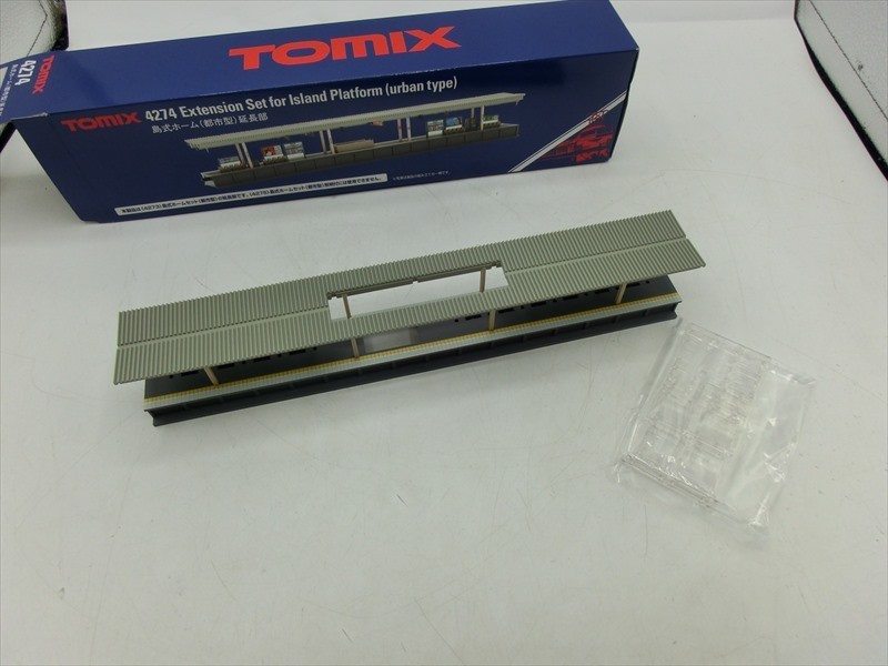 【未使用】T【2し-36】【60サイズ】未使用/未組立/TOMIX Nゲージ 島式ホーム 都市型 延長部 4274/鉄道模型/※外箱傷み有の ...