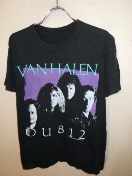 【目立った傷や汚れなし】z9350VAN HALEN★OU812 ★ツアーTシャツ★ヴァンヘイレン★VINTAGE★ヴィンテージ★80's ...