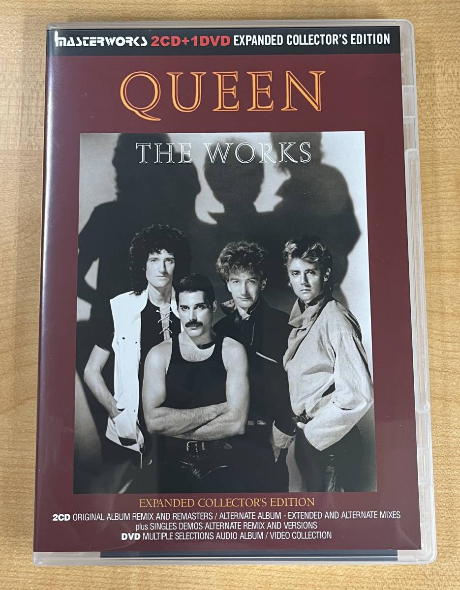【未使用】QUEEN / THE WORKS-EXPANDED COLLECTOR'S EDITION [2CD+1DVD ...