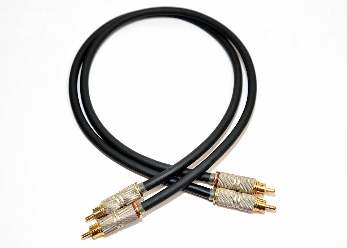 【傷や汚れあり】F☆ortofon オルトフォン 7N+8N Pure Copper Hybrid Twin Core Audio Cable ...