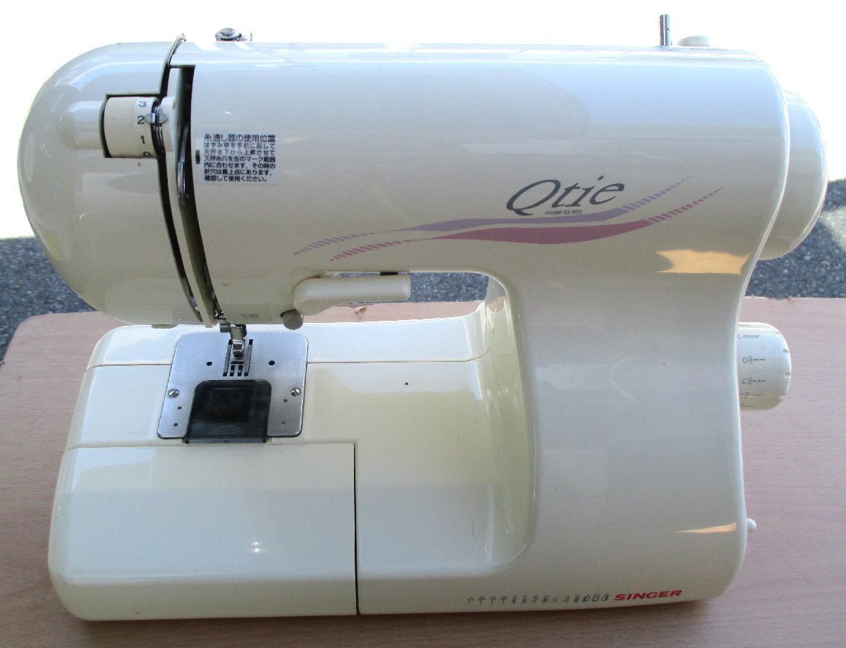 【やや傷や汚れあり】☆シンガー SINGER Qt-900 コンパクト電子ミシン ソーイングマシン1円の落札情報詳細 - ヤフオク落札価格検索 オークフリー