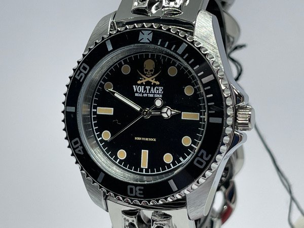 【未使用】送料無料 VOLTAGE ヴォルテージ 腕時計 BURN チェーンベルト VO-023S-02Mの落札情報詳細 - ヤフオク落札価格 ...
