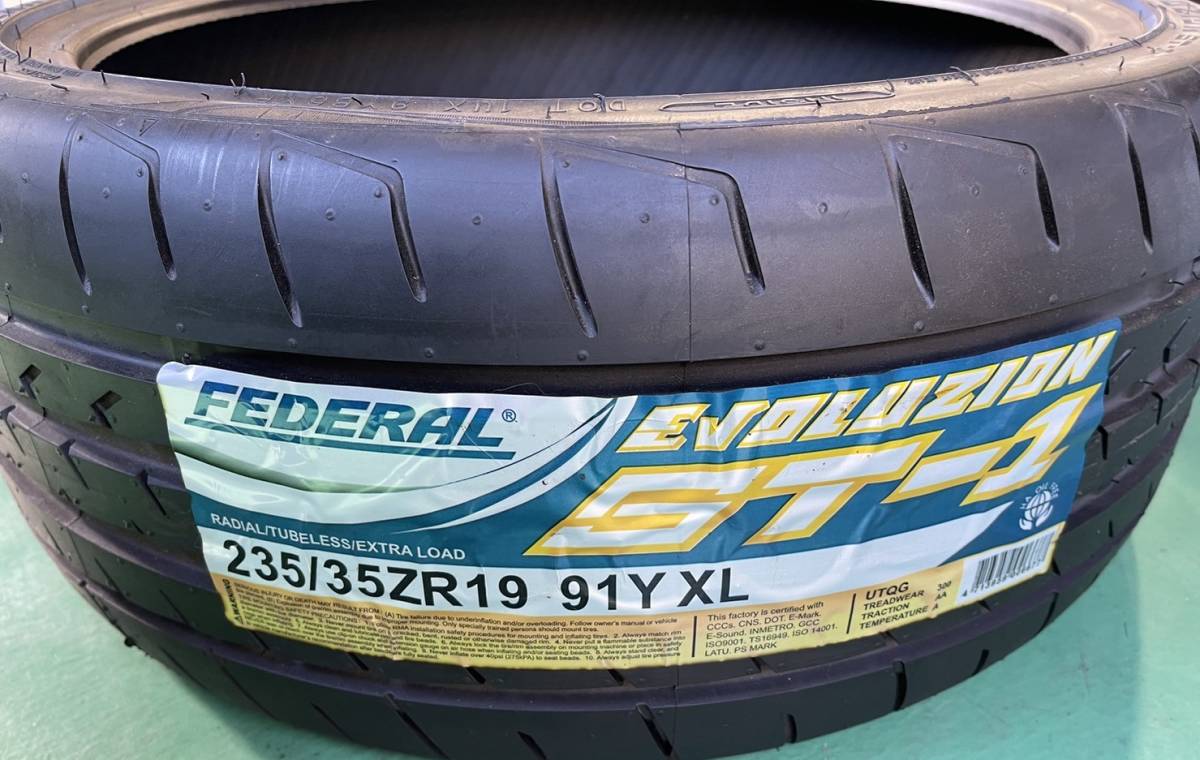 【未使用】 新品 2本セット FEDERAL フェデラル EVOLUZION ST-1 245/40R17インチの落札情報詳細 - ヤフオク ...