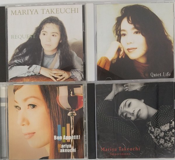 【中古】B☆送料無料！【竹内まりや】CD 4枚セット REQUEST/Quiet Life/Bon Appetit!/Impressionsの落札情報詳細 - ヤフオク落札価格検索 オークフリー