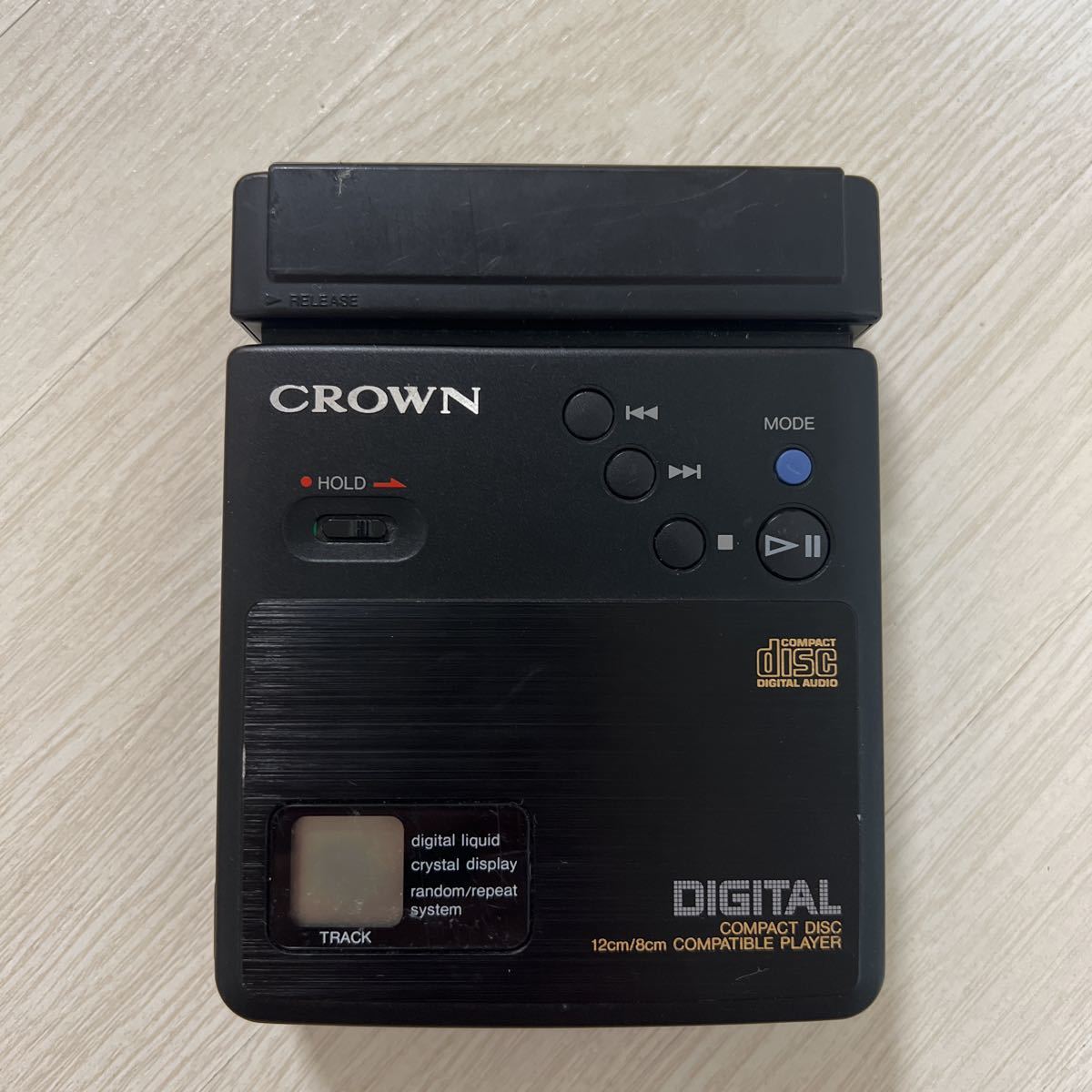 【傷や汚れあり】CROWN CD-10 コンパクトディスクプレーヤー CDプレーヤー DIGITAL COMPACT DISC 12cm ...
