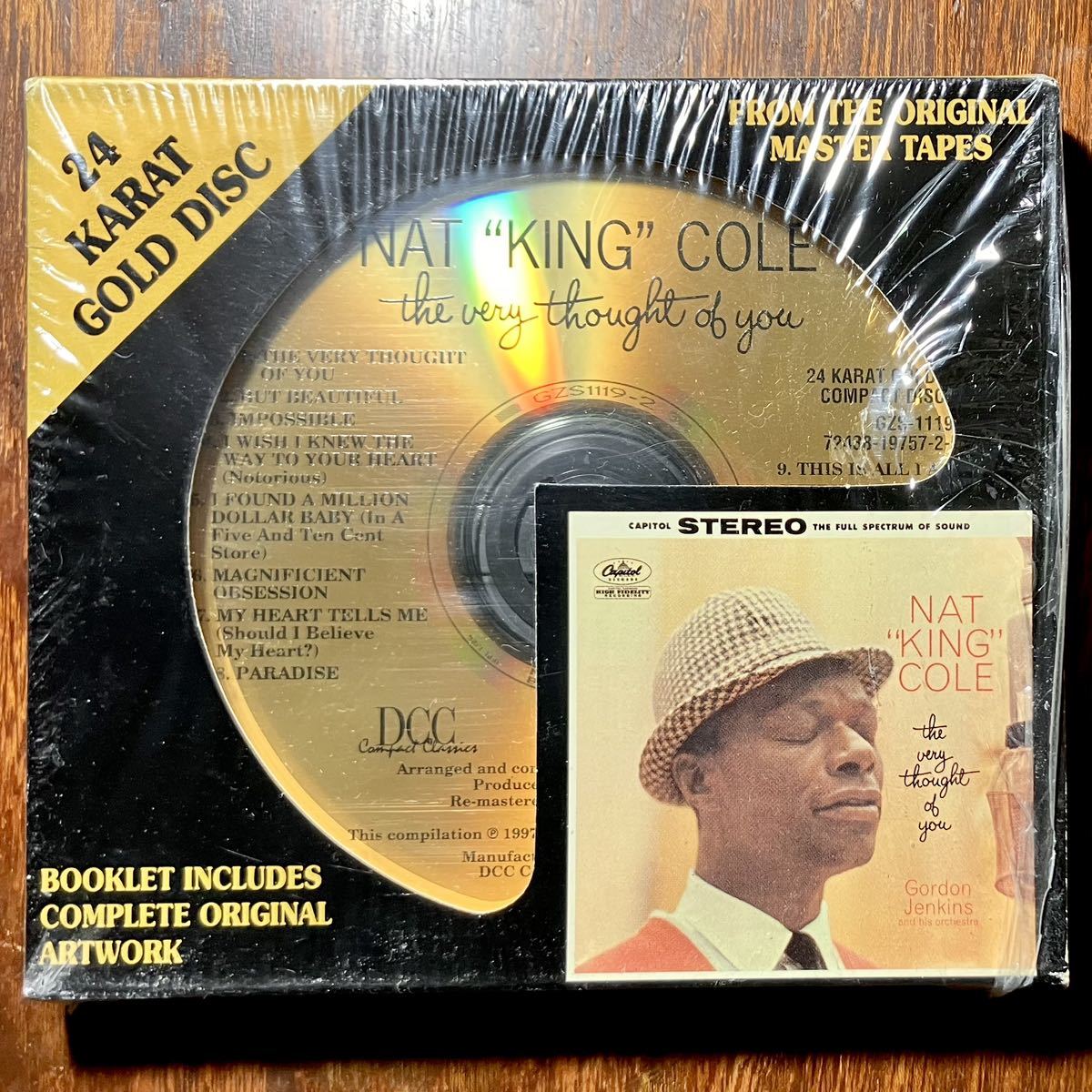 【やや傷や汚れあり】【DCC 24K GOLD CD】NAT KING COLE / LOVE IS THE THING ナット・キング・コール / 恋こそはすべて ゴールドCD GZS ...