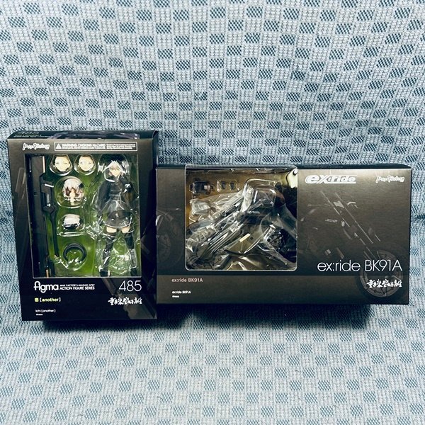 【目立った傷や汚れなし】XA211 送料無料！【 MaxFactory figma 重兵装型女子高生 壱[another] ＆ ex:ride ...