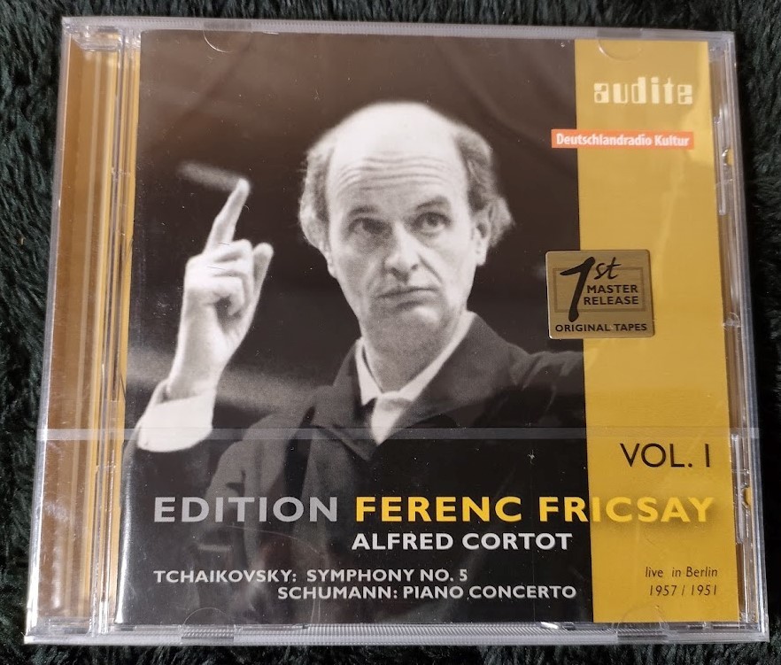 【未使用】1CD/未開封/AUDITE/LIVE/輸入盤/フィレンツ・フリチャイ＆RIAS SO/ALFRED CORTOT(PIANO ...