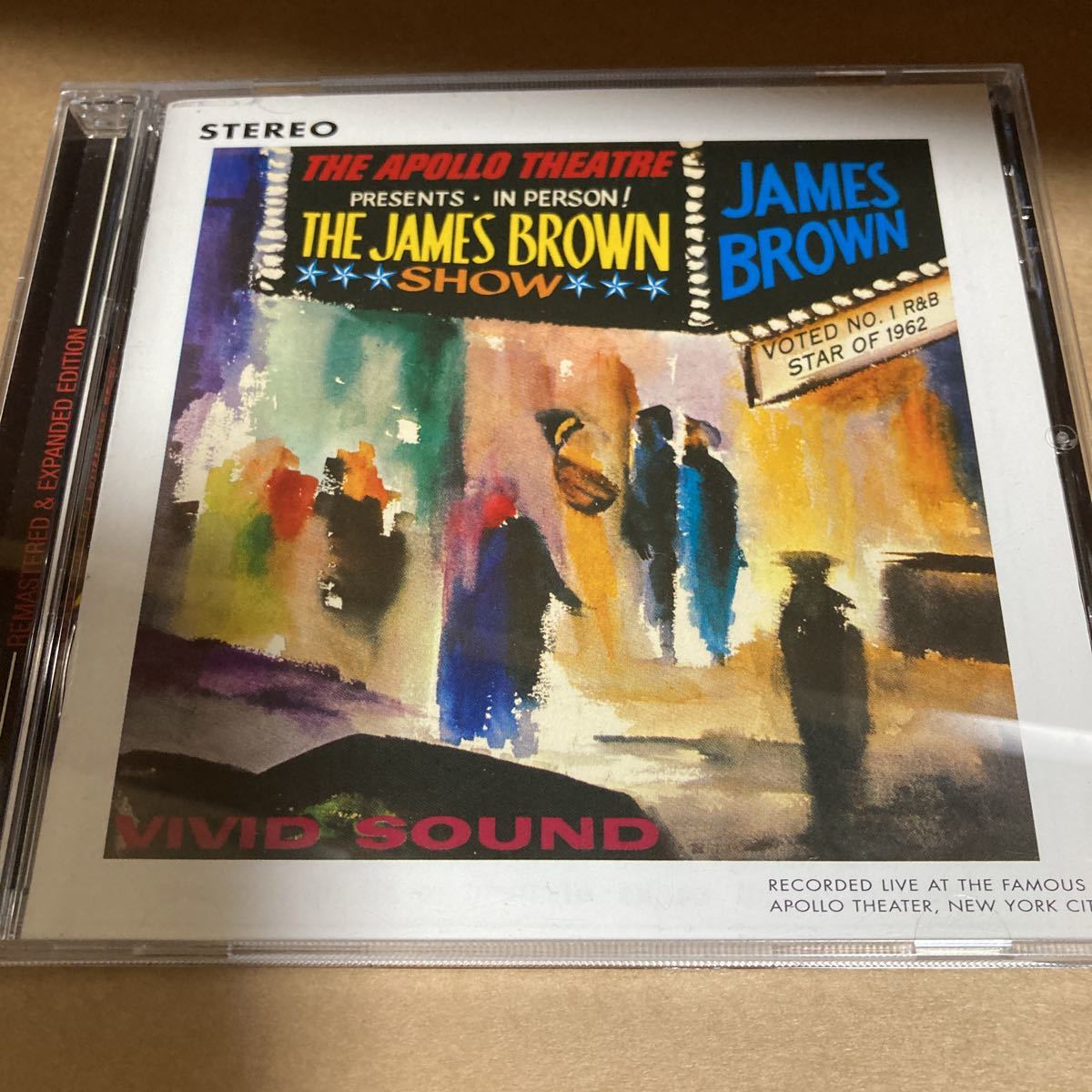 【やや傷や汚れあり】ジェームスブラウン James Brown Remastered And Expanded Edition Live At
