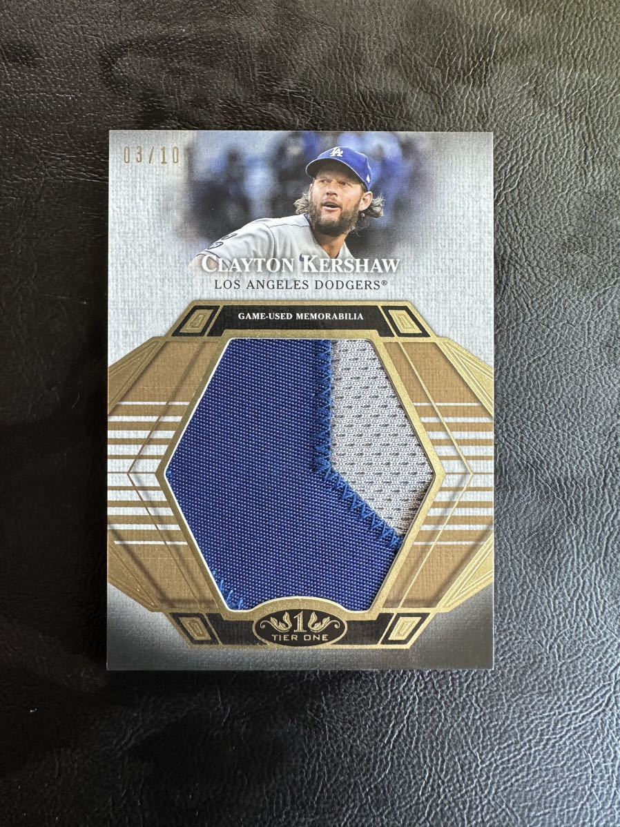 【未使用に近い】2022 Topps Tier One CLAYTON KERSHAW patch 3/10の落札情報詳細 - ヤフオク落札 ...